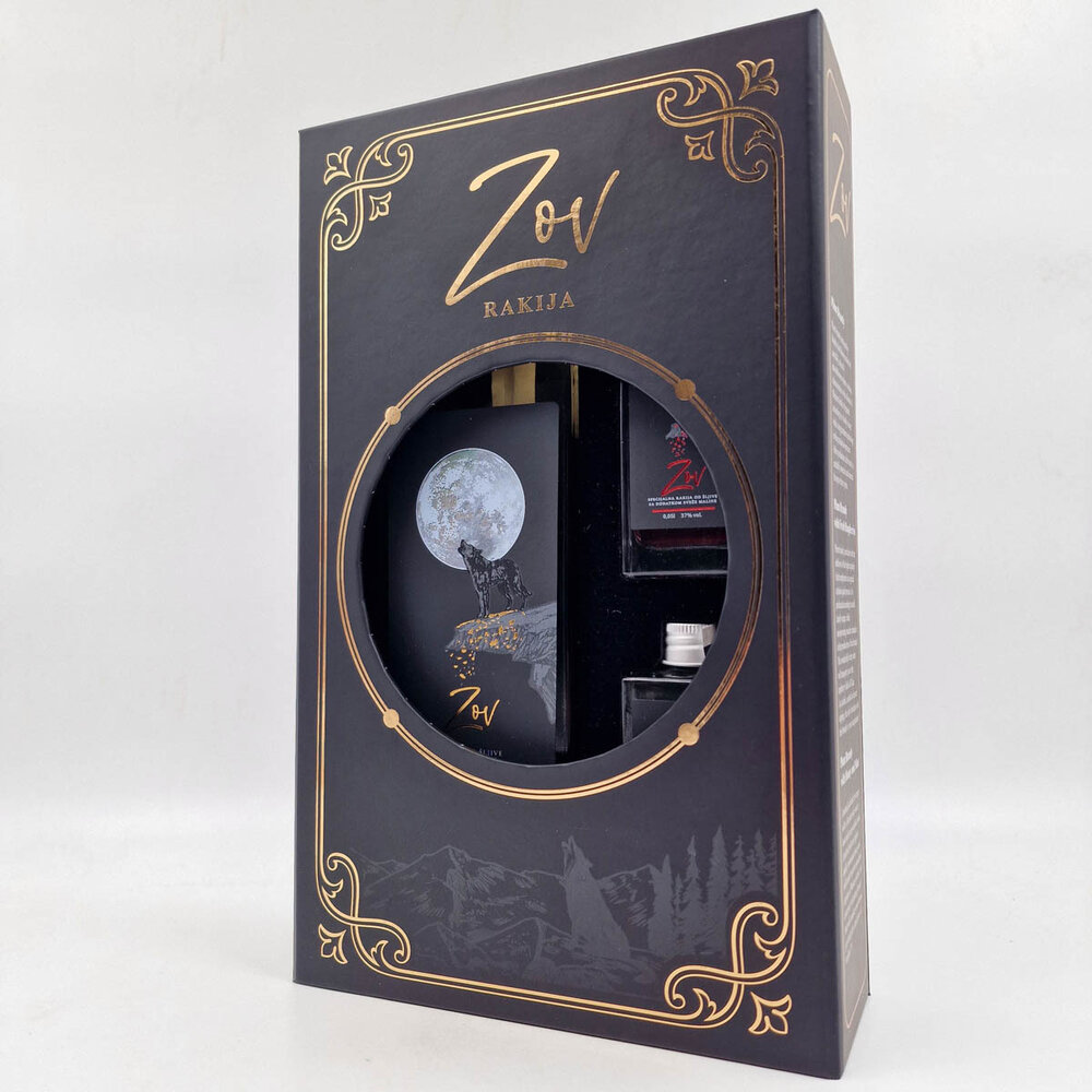 Zov - rakija od šljive - poklon pakovanje - Rakija House