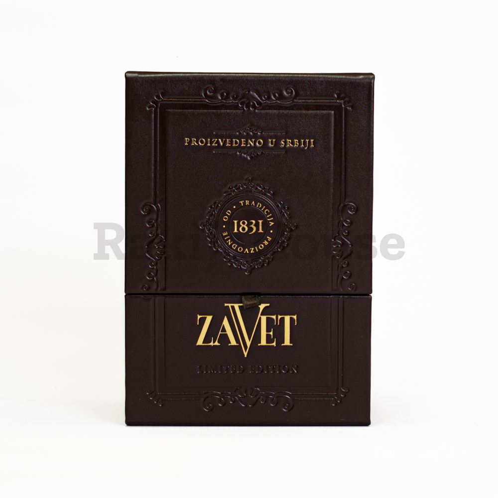 Zavet - rakija od šljive 15 god. u ekskluzivnom pakovanju - Rakija House