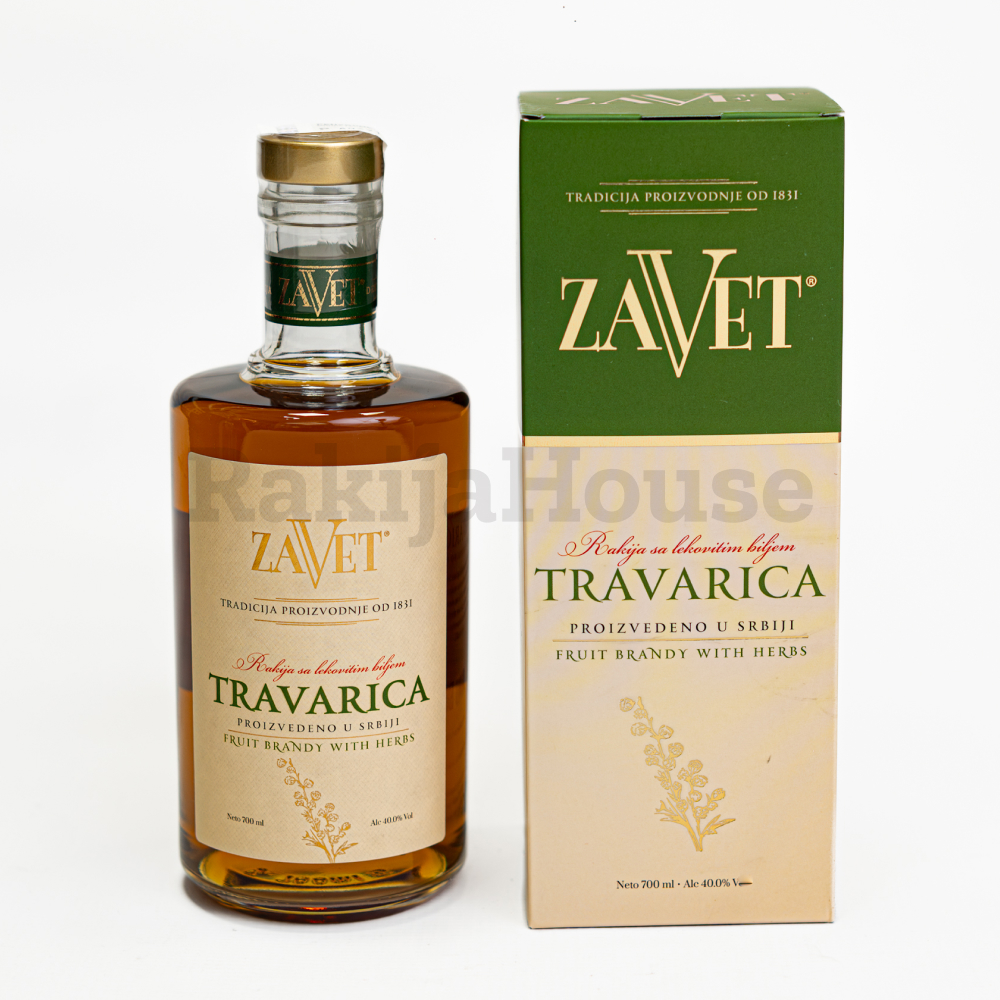 Zavet - rakija travarica u poklon kutiji - Rakija House